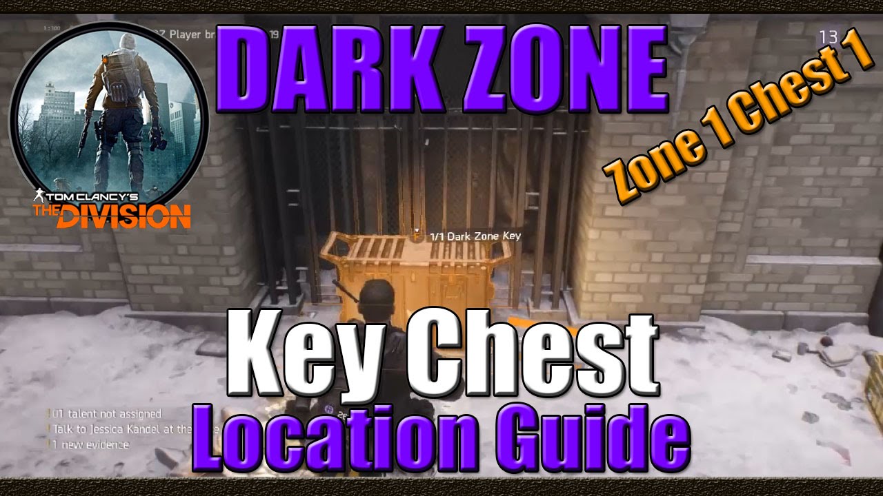 Tom Clancy's The Division | Dark Zone Key Chest | Zone 1 Crate 1 ...