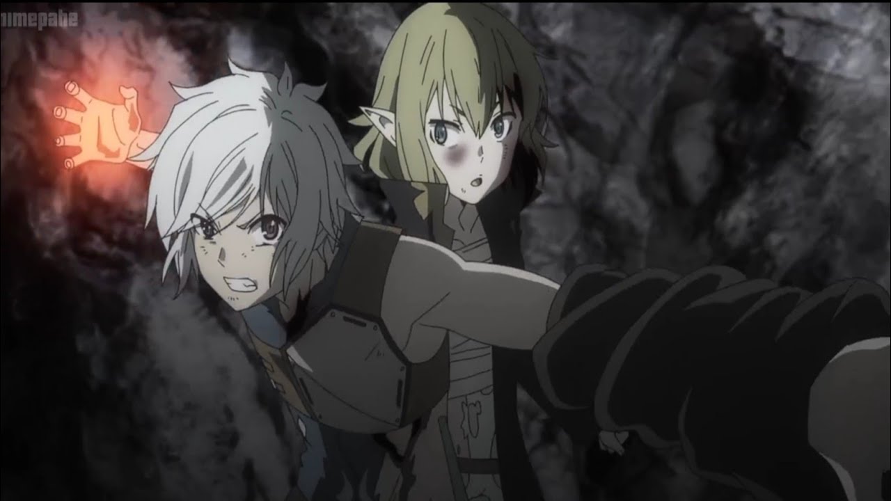 Bell Returned to Save Ryu || Danmachi S4 Episode 8 - YouTube