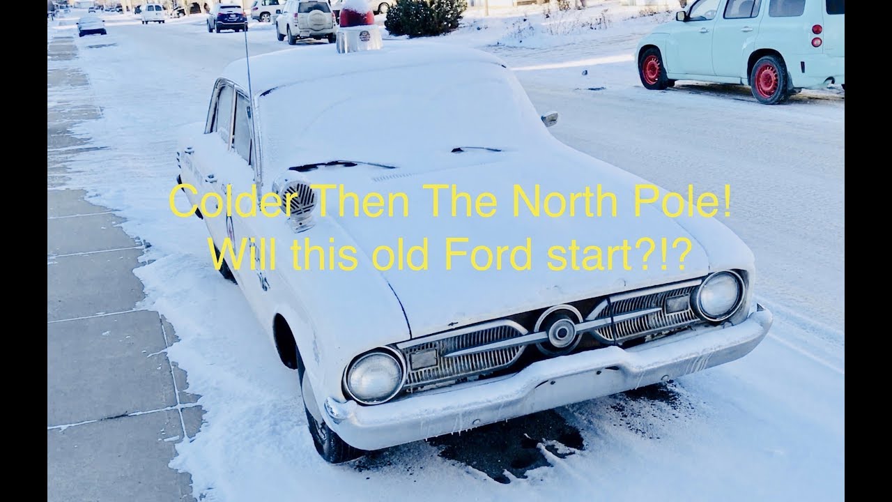 Arctic Ford! Colder Than the North Pole, will this old Ford start after ...