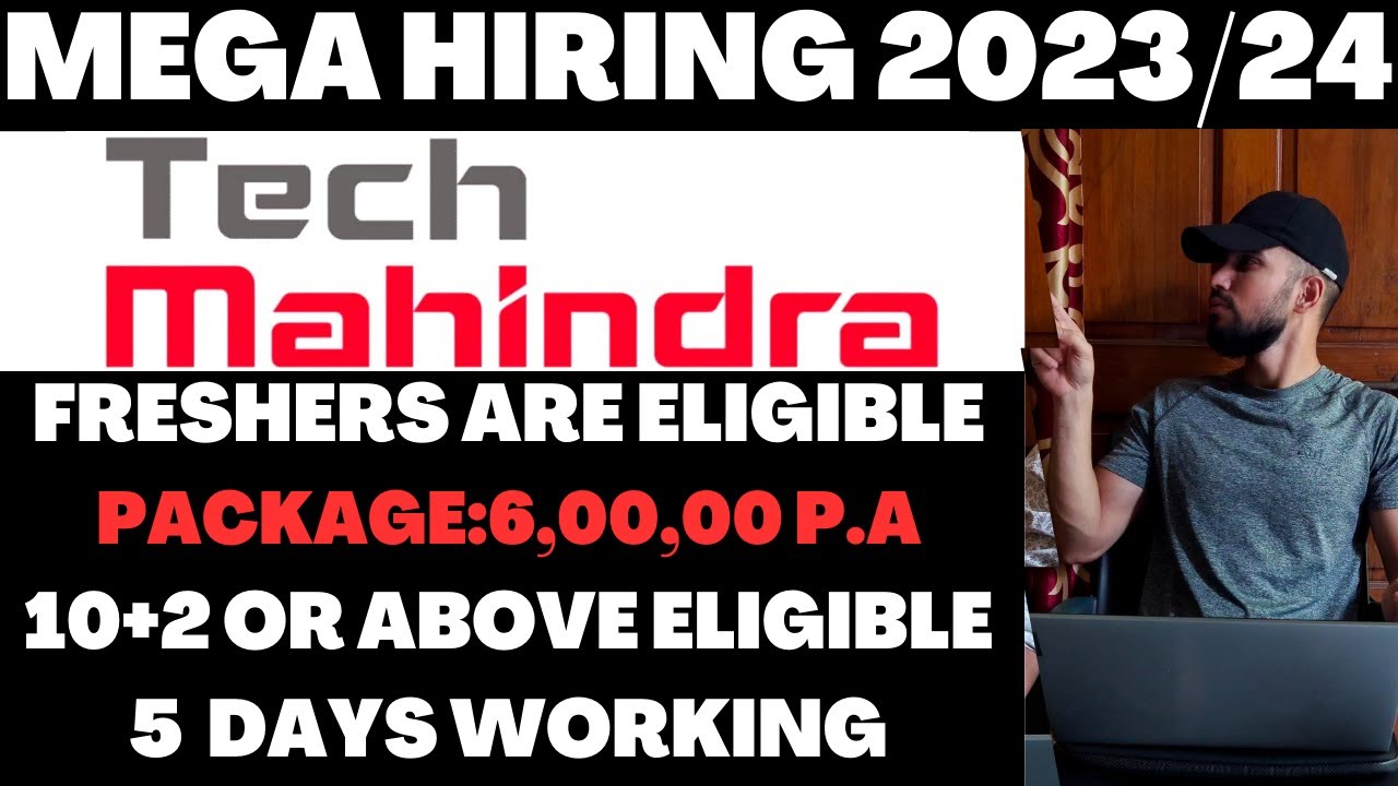 Tech Mahindra Mega Hiring | Package Upto 6lpa | Onspot Offer Letter ...