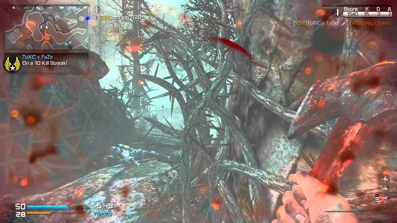 Ghosts DLC Onslaught Fog Map + Michael Myers Killstreak! - YouTube