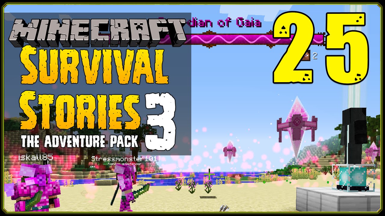 Minecraft Modded | Survival Stories 3 [S1E24] - Guardian Of Gaia Boss ...