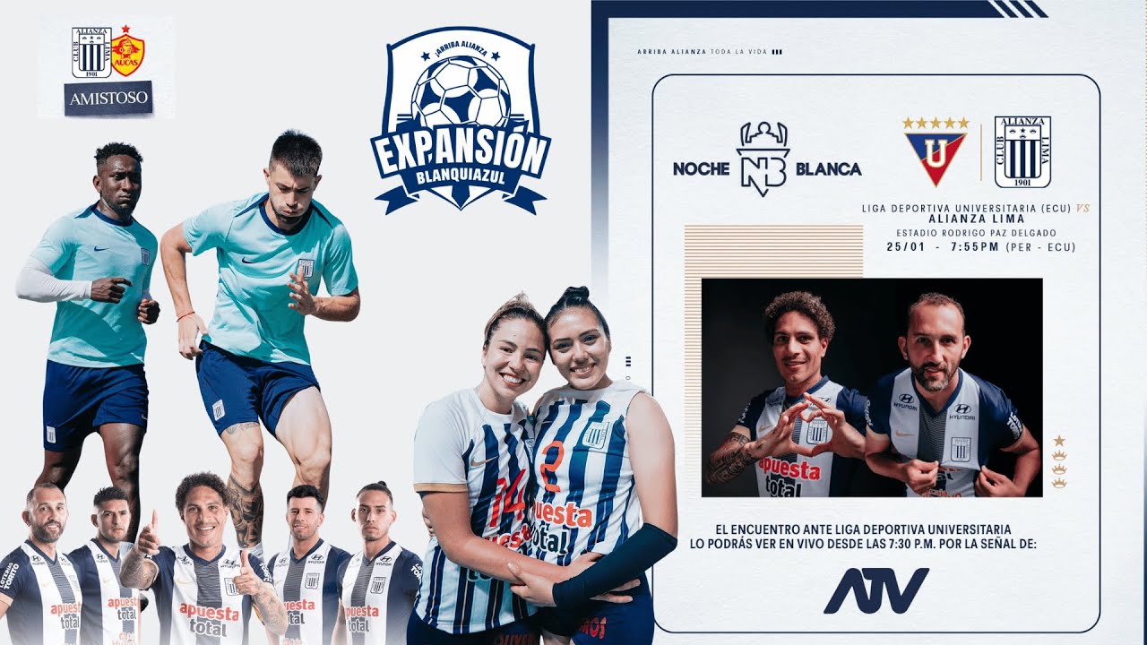 Alianza Lima enfrentará a LDU Quito | Amistoso confirmado con Aucas ...