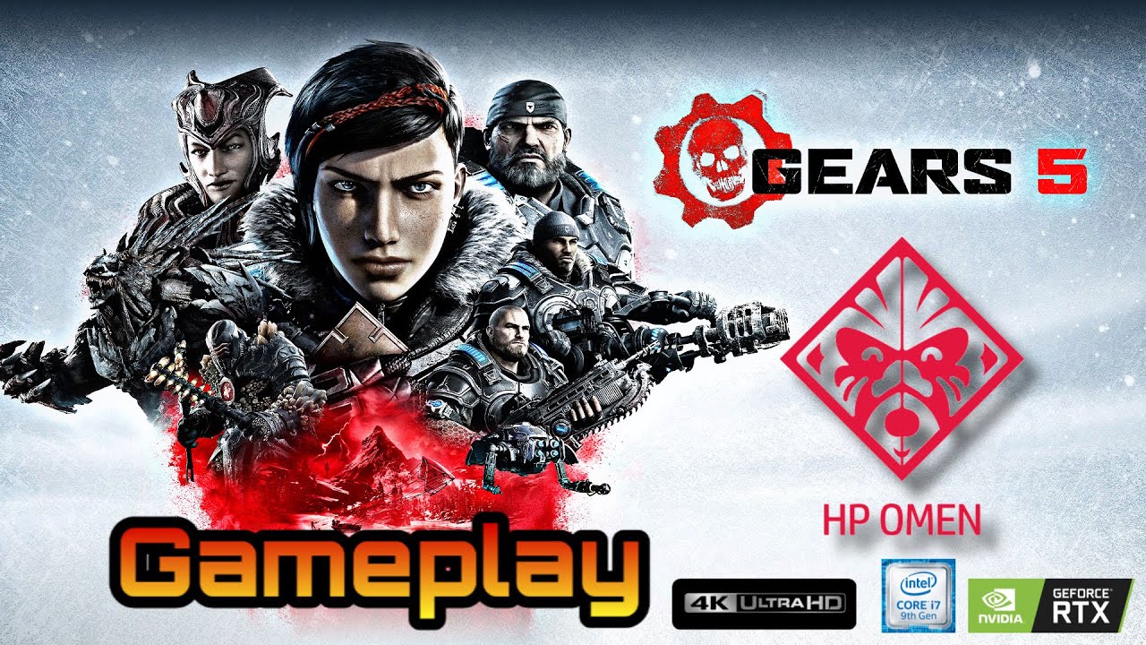 GEARS OF WAR 5 Gameplay Review on HP Omen GeForce RTX Studio 15-Inch 4K ...