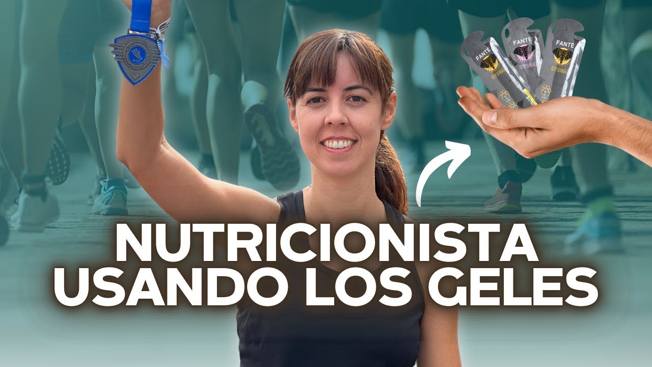 Cómo Correr una MEDIA MARATÓN solo con GELES deportivos FANTÉ - YouTube