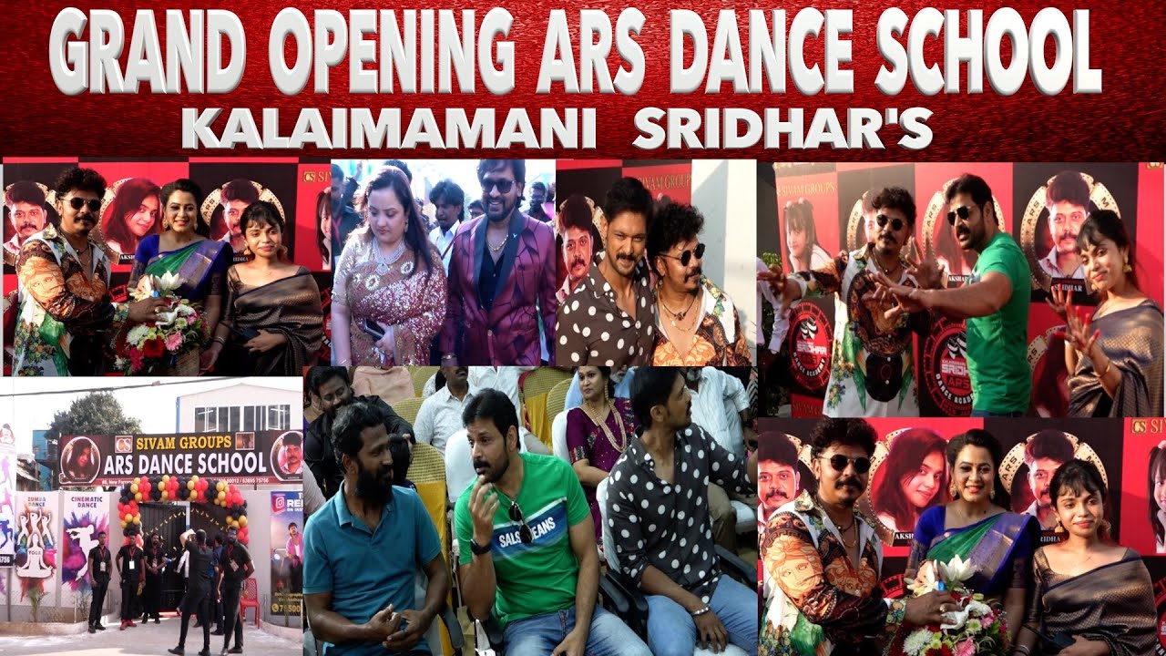 Grand Opening of Dance Master Kalaimamani Sridhar's ARS DANCE SCHOOL ...