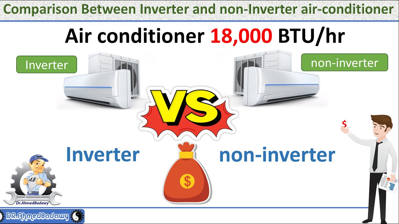Comparison Between Inverter and non-Inverter air-conditioner - YouTube