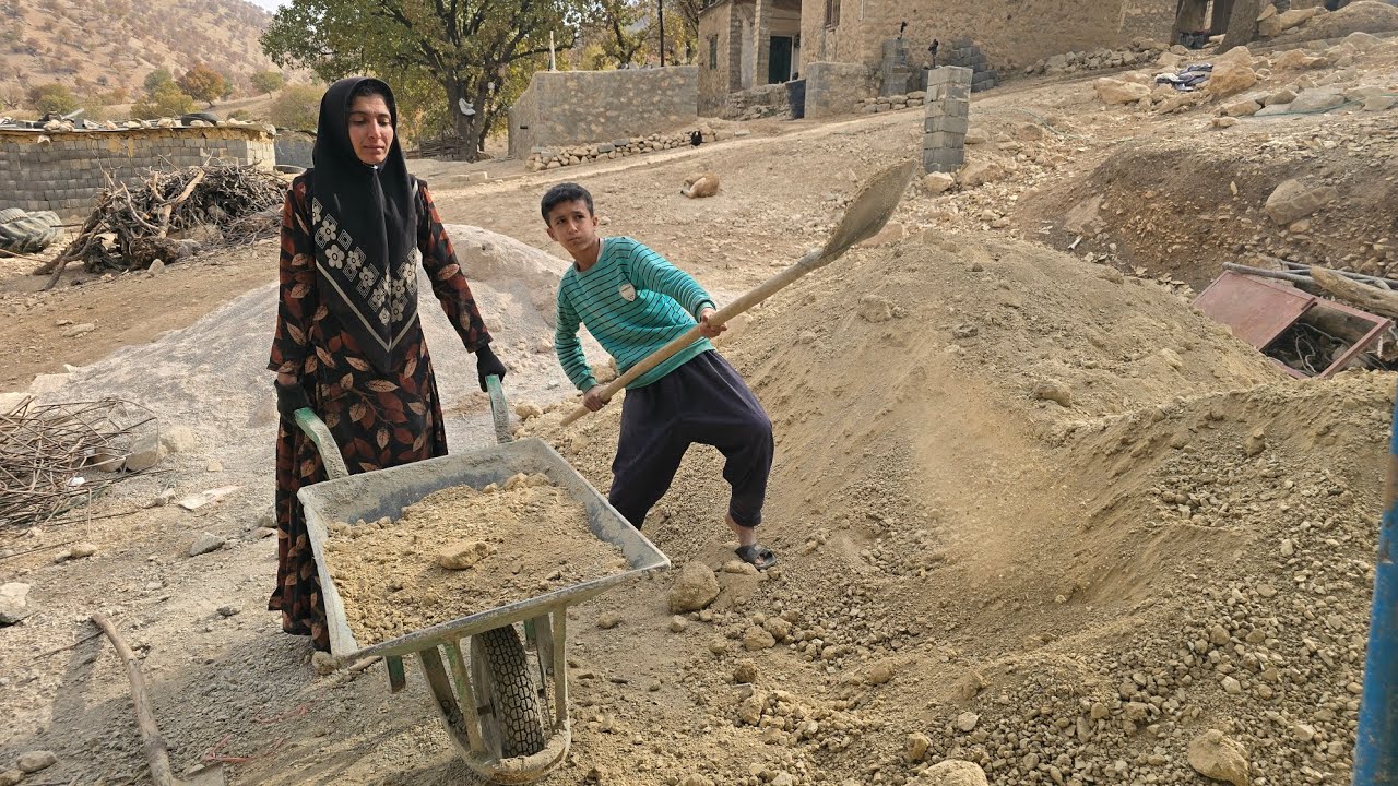 🌍 The real life of nomads in the village | The daily lives of nomads 🏕️ ...