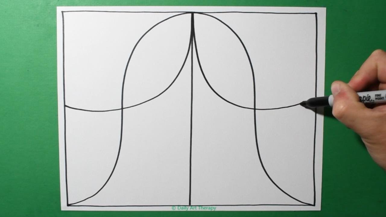 Daily Line Illusion #291 / Paranoid Junction 3D Pattern / Satisfying ...