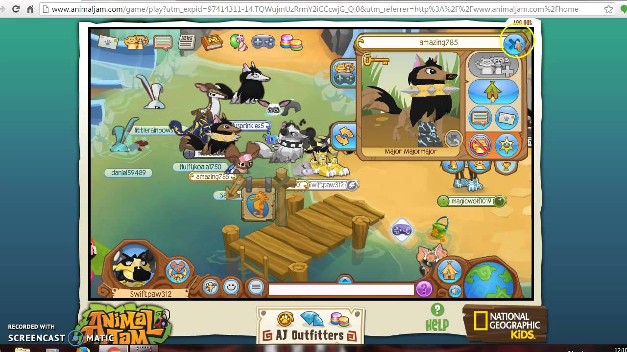 Social Experiment on Animal Jam - YouTube