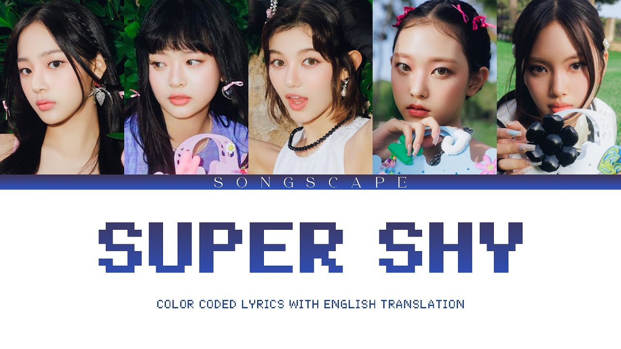 NewJeans – Super Shy (English Translation Lyrics) - YouTube