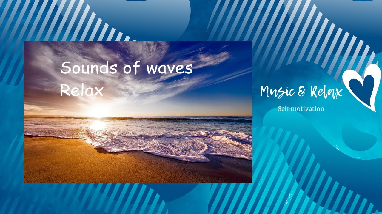 How to calm down after a day of work with a sounds of waves. It's for ...