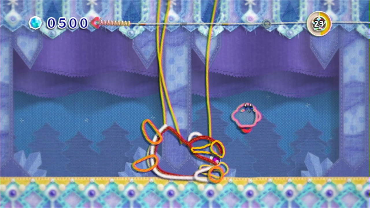 Kirby's Epic Yarn - King Dedede Battle - YouTube