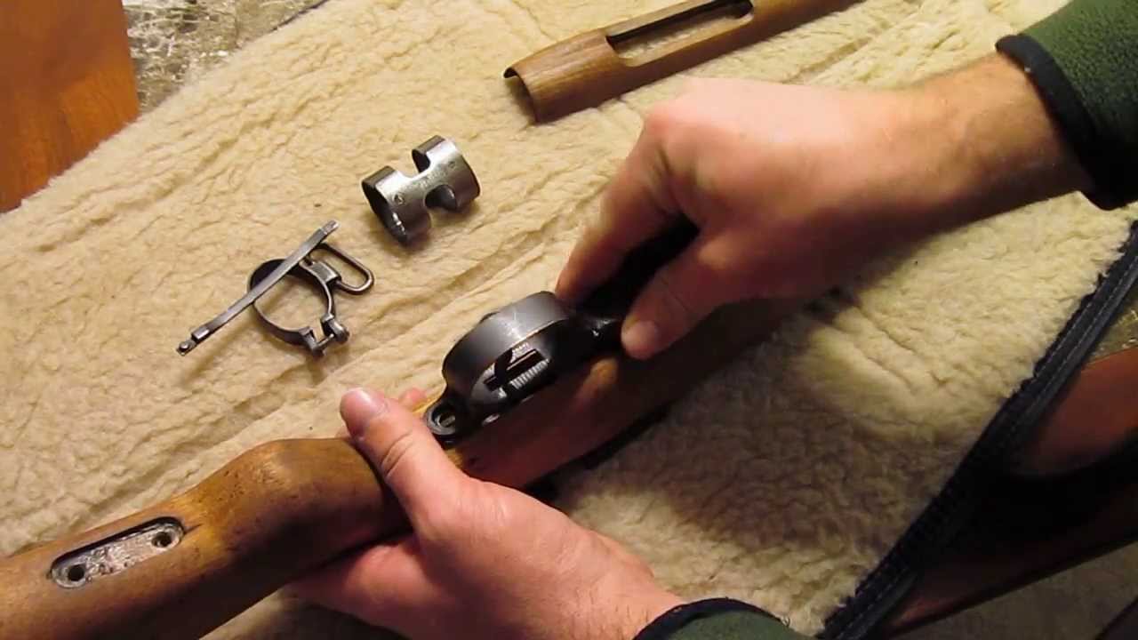 Unsporterizing a Spanish M43 Mauser 8mm. - YouTube