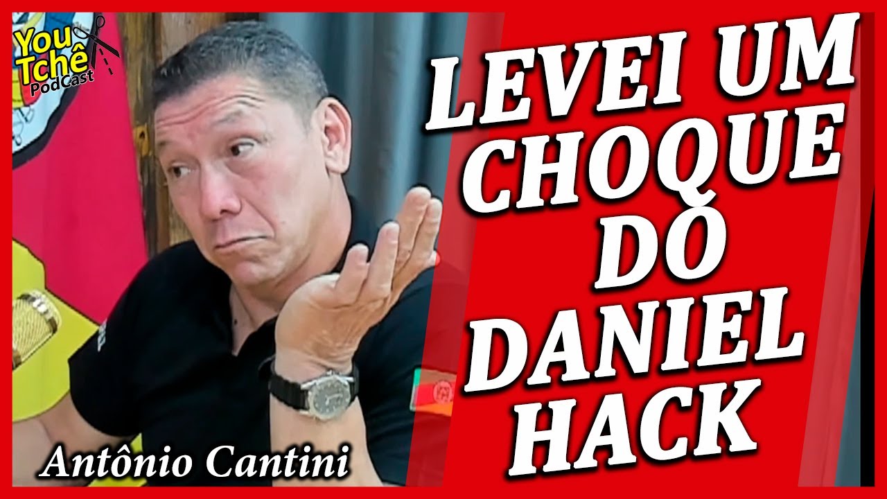 LEVEI UM CHOQUE DO DANIEL HACK - ANTÔNIO CANTINI - YouTube