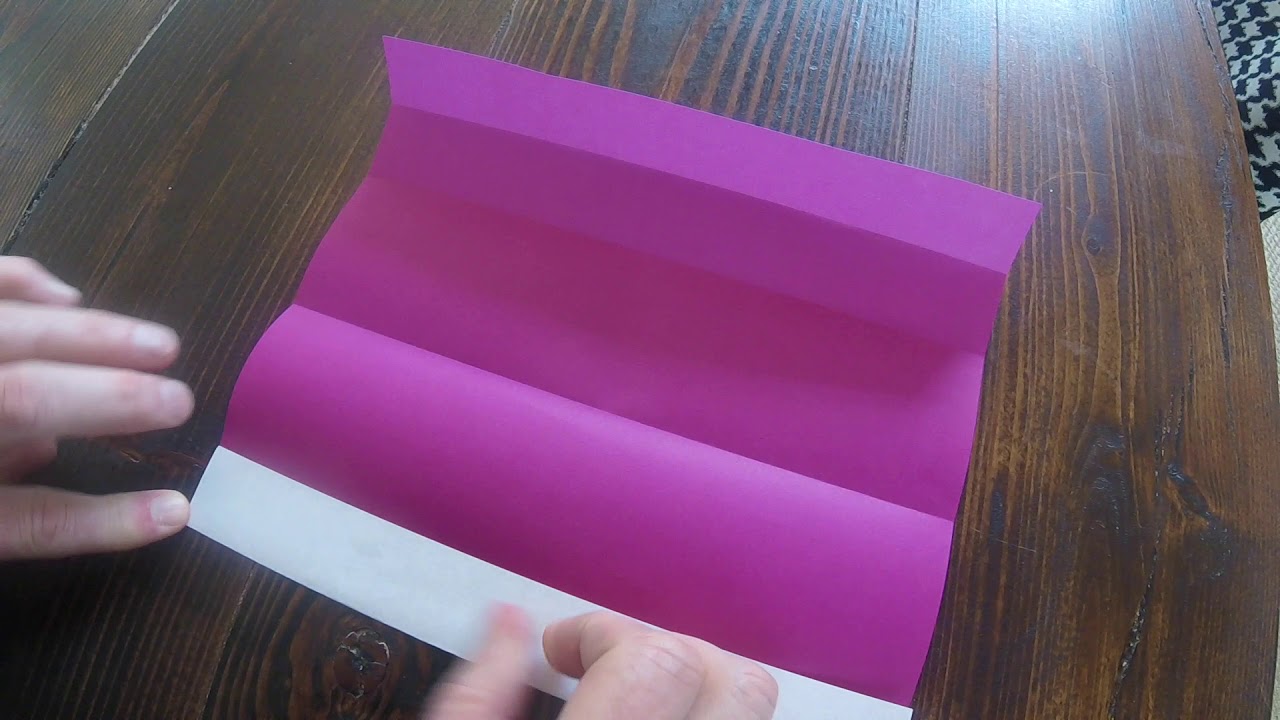 Yoshimura Fold Pattern - YouTube