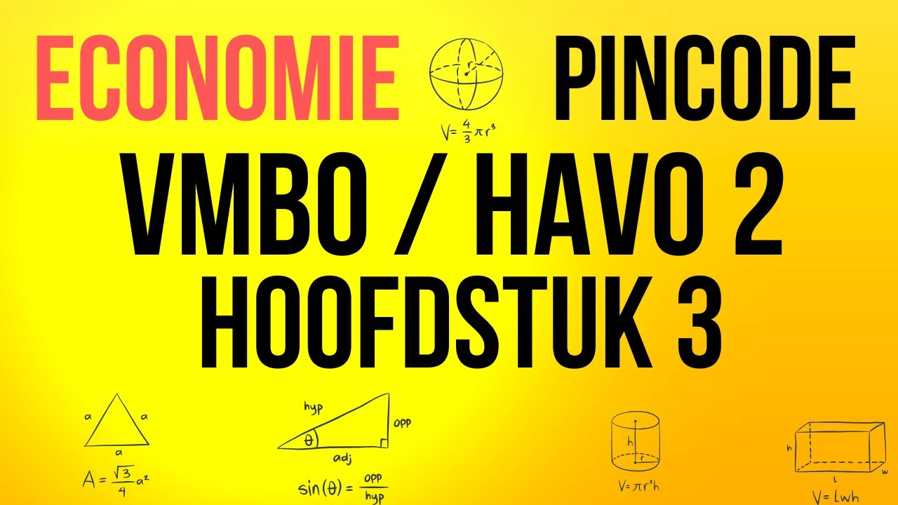 Pincode VMBO-T / HAVO 2 - Hoofdstuk 3 uitleg Economie - YouTube