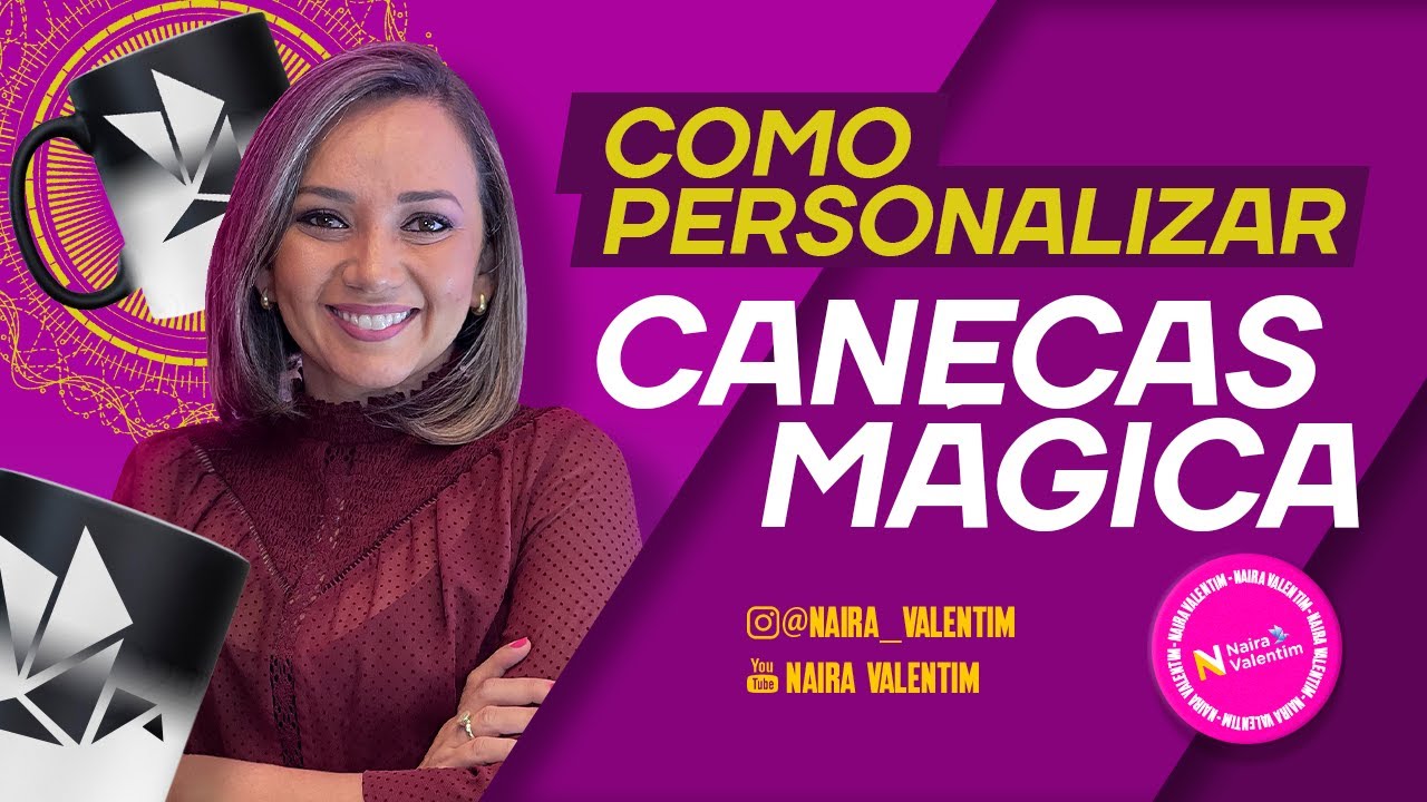 COMO PERSONALIZAR CANECAS MAGICAS- TUTORIAL DE CANECA MAGICA - YouTube