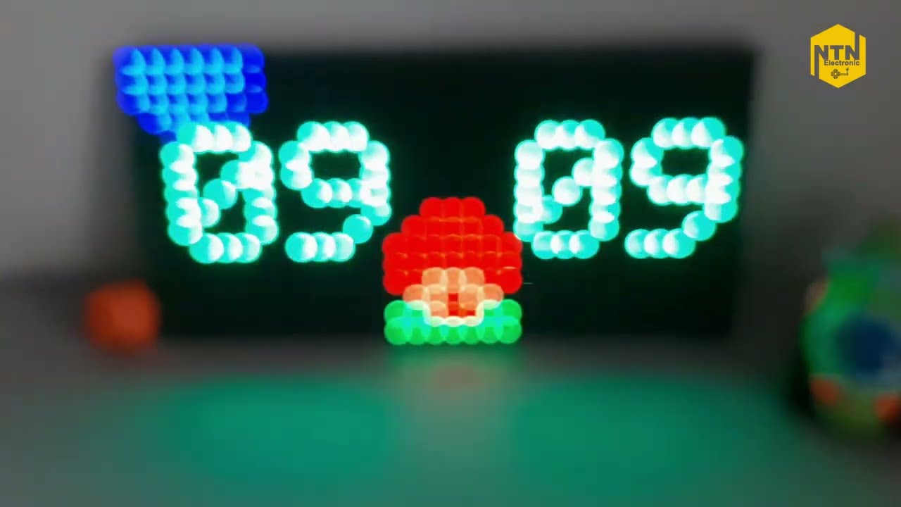 [Arduino Nano][Led Matrix ] Hướng dẫn lắp mạch led đồng hồ tại nhà #LED ...