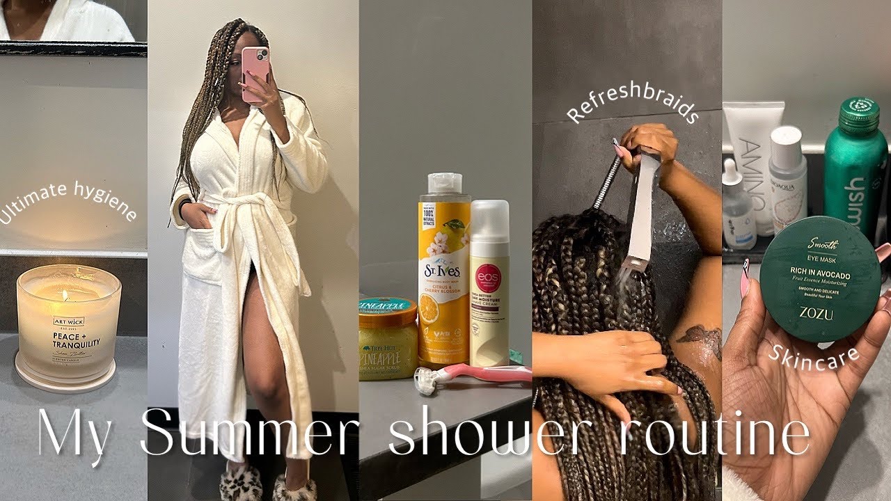 “That girl” Summer Shower Routine 2023|All Summer Scents+Extra Moisture ...