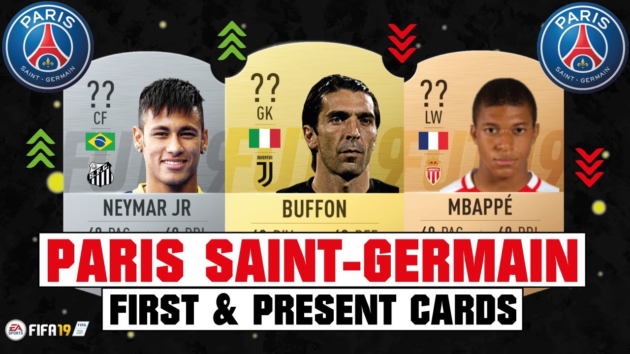 FIFA 19 | PSG FIRSTAND PRESENT CARDS 🧐💯| FT. MBAPPE, NEYMAR, THIAGO ...