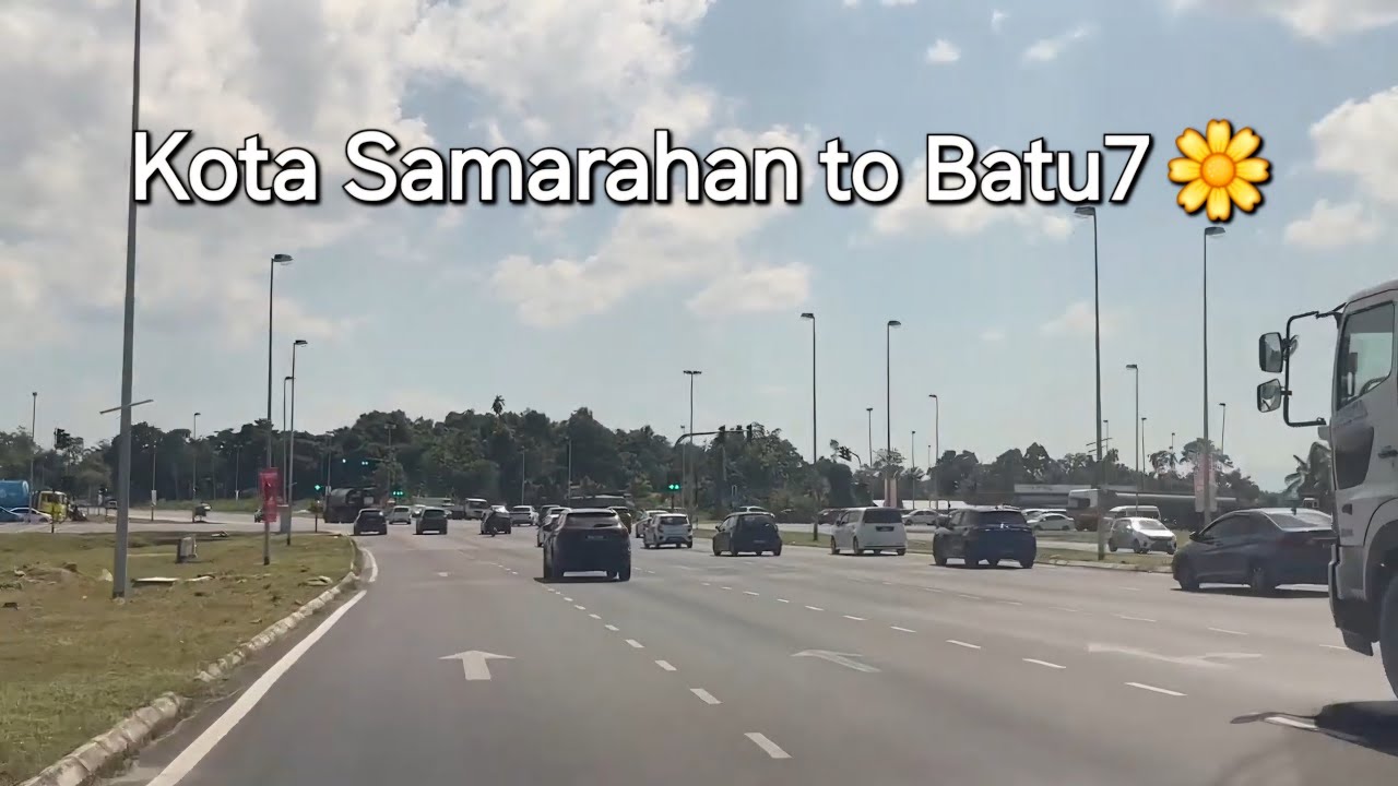 Kuching Samarahan UITM to Klinik Kesihatan Kota Sentosa via Jalan ...