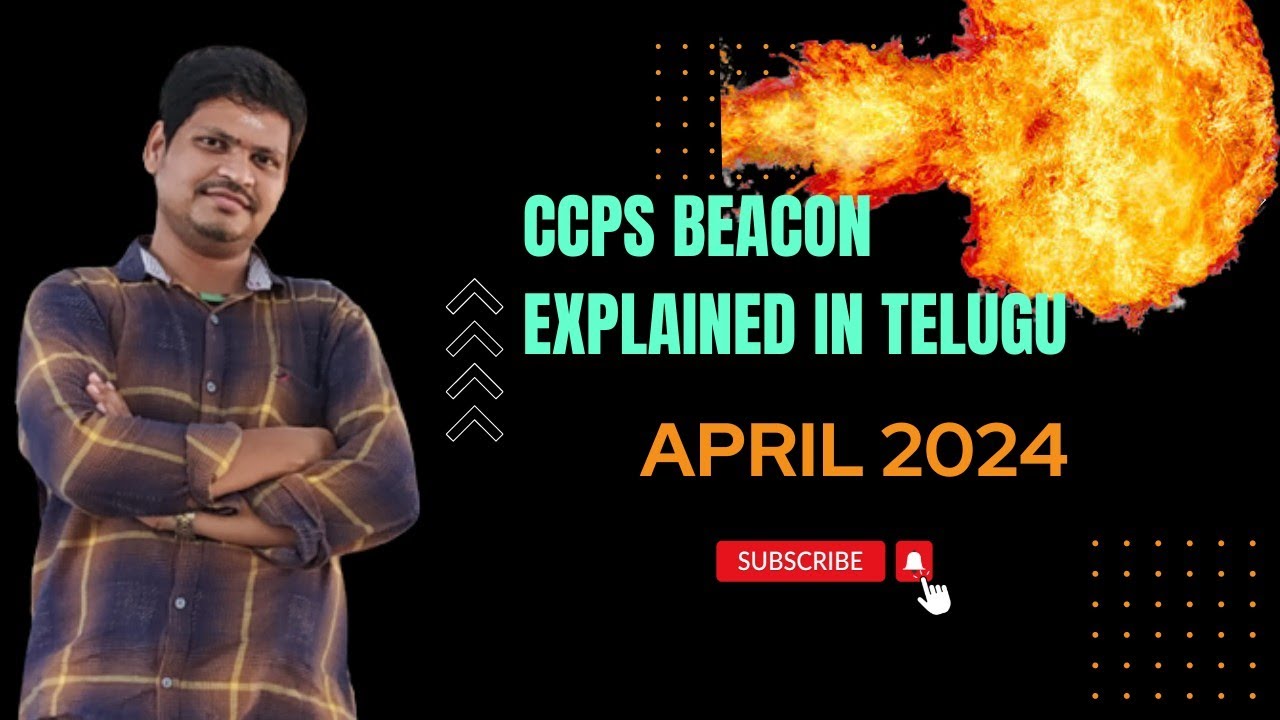 Ccps safety beacon April 2024 | Beacon explained in Telugu #safety # ...
