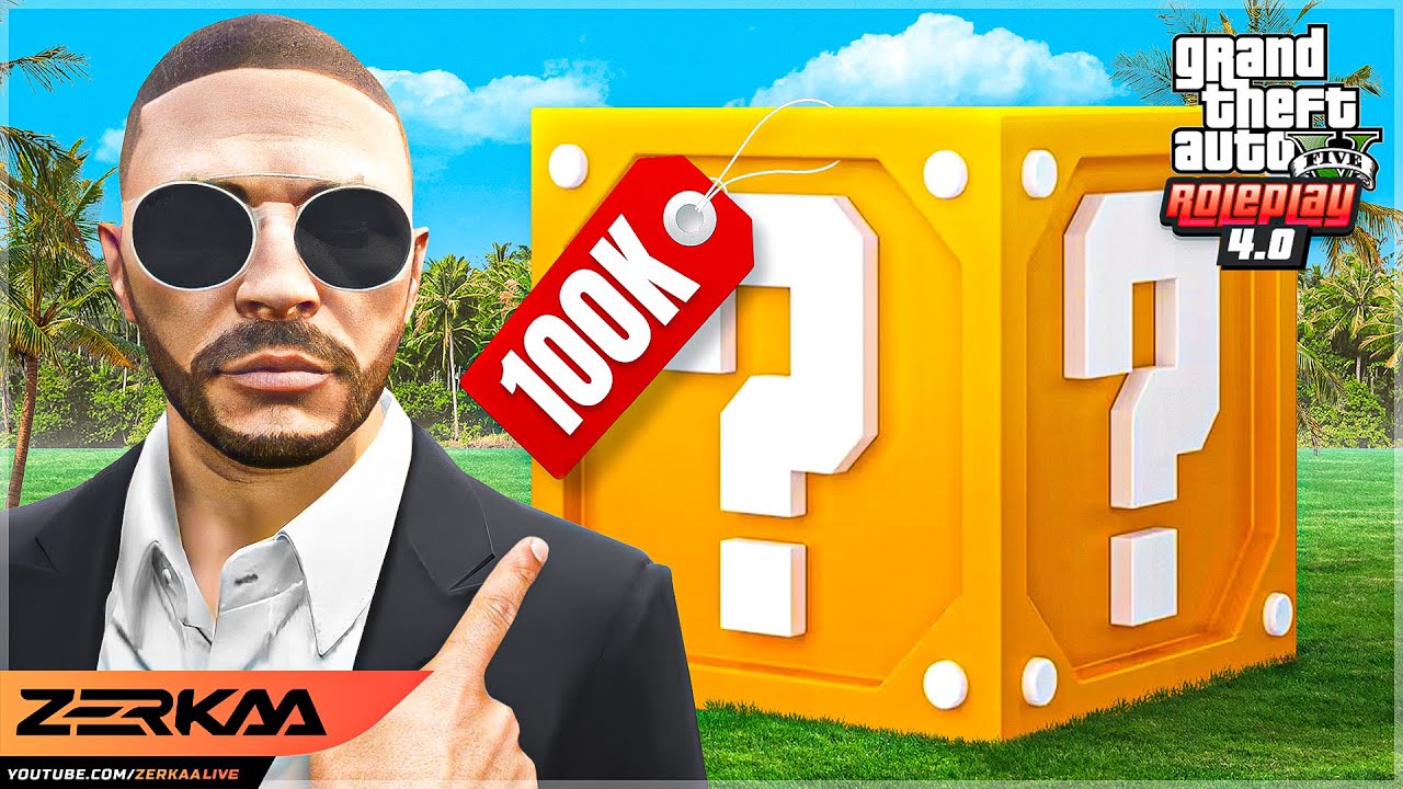 I GAVE AWAY 100 *MYSTERY BOXES* IN GTA RP… (NoPixel 4.0) - YouTube