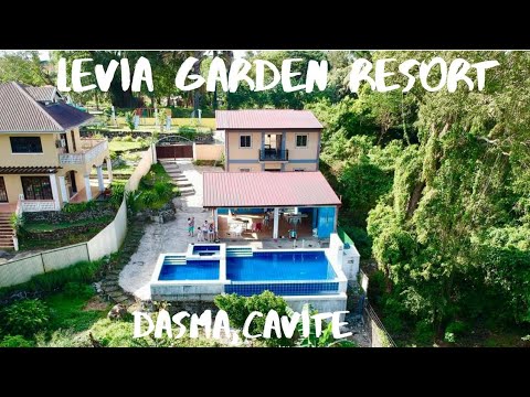 Aerial shot of Levia Garden Resort- classic & infinity pool. Private ...