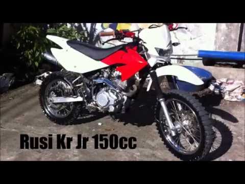 RUSI KR Jr 150cc Modified (Hrc Pipe exhaust) - YouTube