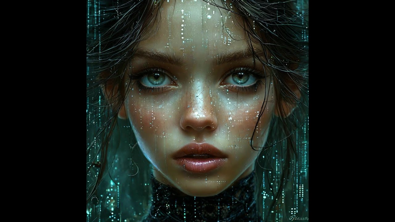 Ai ArtㅣA girl in the style of The Matrixㅣ#Шедеврум - YouTube