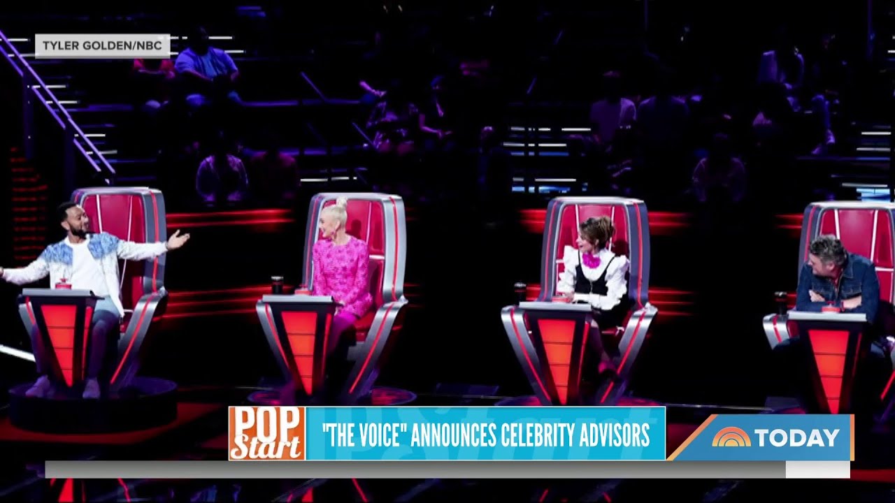 On 'TODAY' Show. 'PopStart'. Coaches Reveal Their Battle Advisors For ...