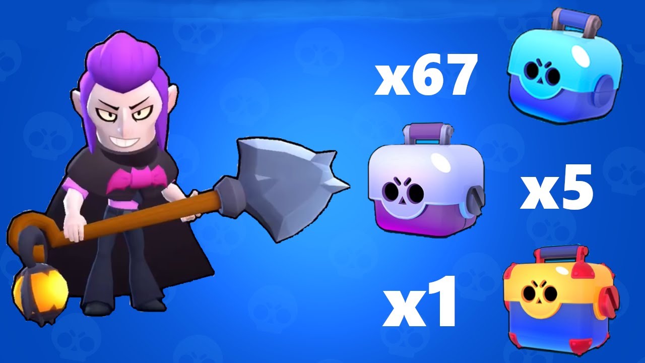 Opening 70+ boxes, one mythical brawler | Brawl Stars - YouTube