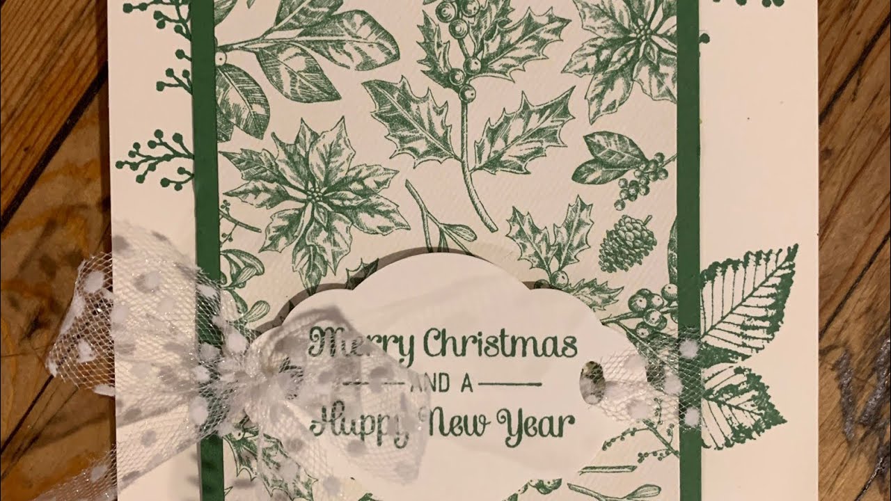 Clean and simple with a new ribbon technique! - YouTube