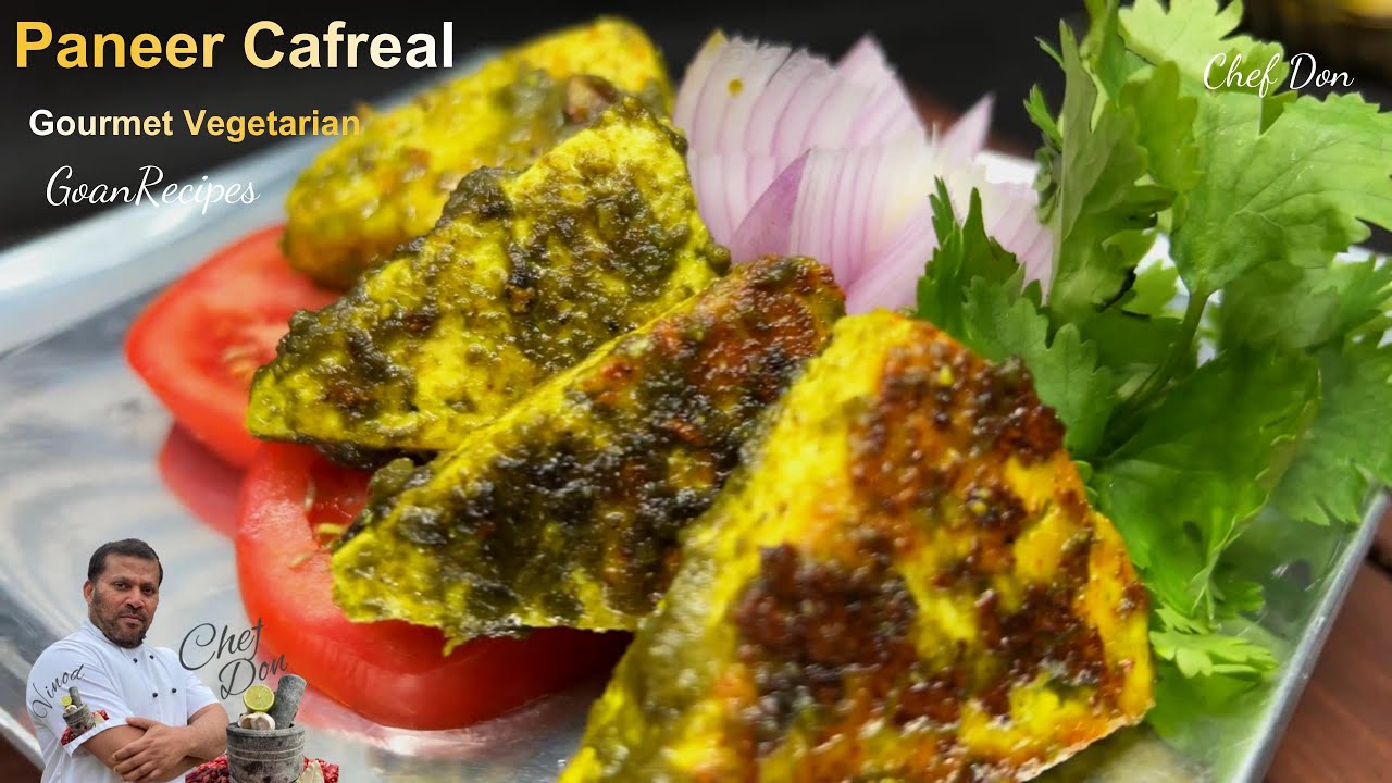 Paneer Meets Goan Magic: Chef Don's Unique Cafreal Creation!" - YouTube
