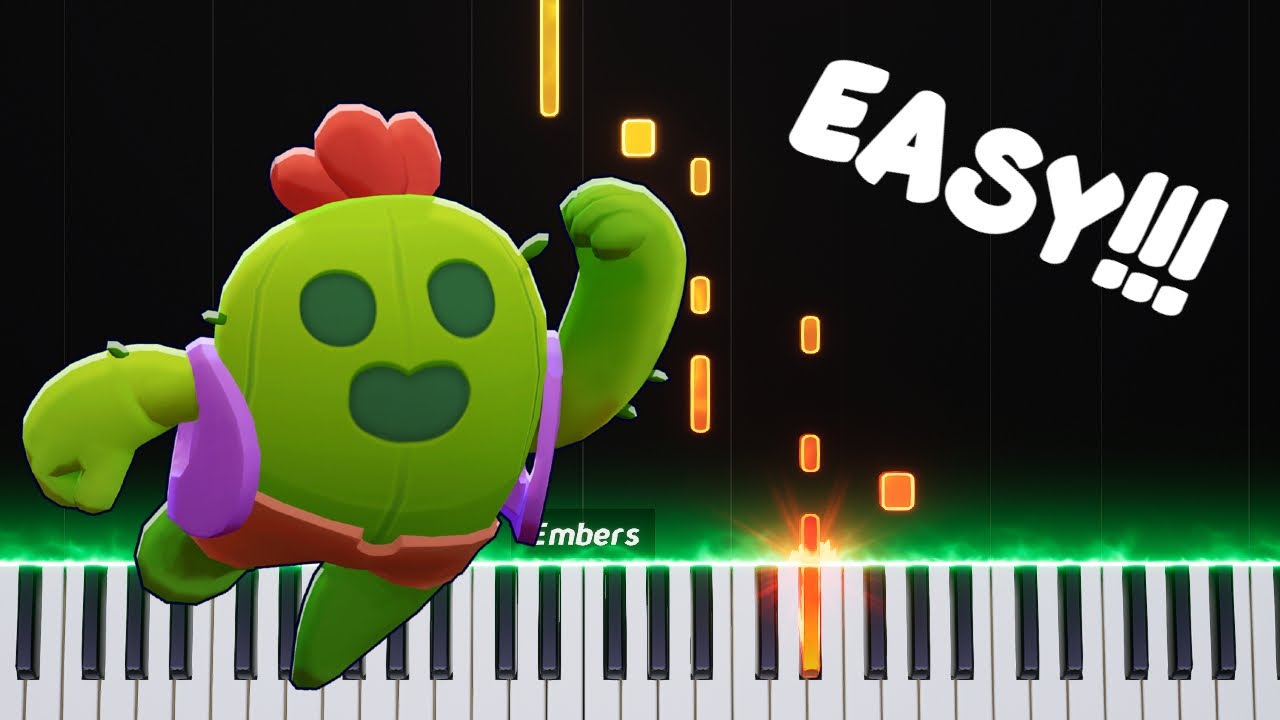 Brawl Stars Theme Song - Piano - YouTube