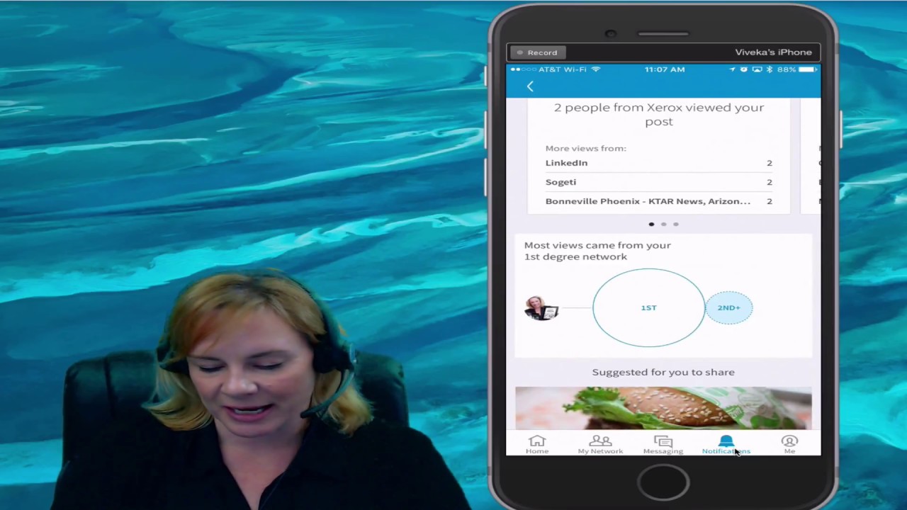 A Tour of the LinkedIn Mobile App - YouTube
