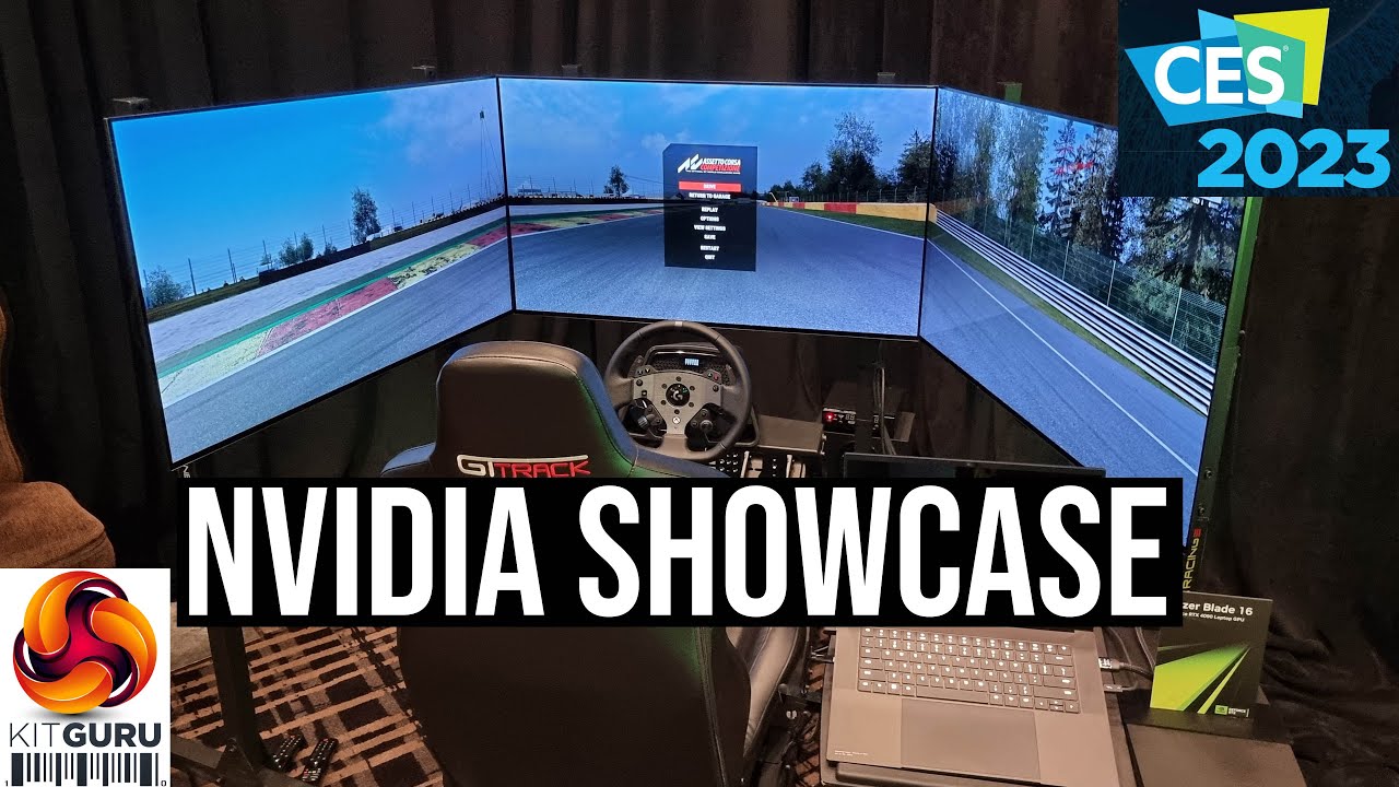 CES 2023: NVIDIA Showcase (& RTX 4090 laptop) - YouTube