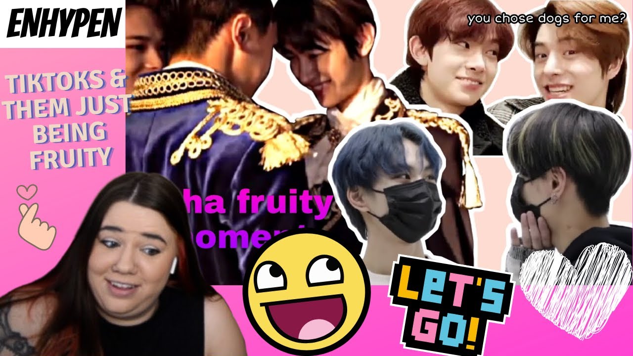 ENHYPEN TikTok Compilations & 'ENHYPEN JUST BEING FRUITY' Reaction ...