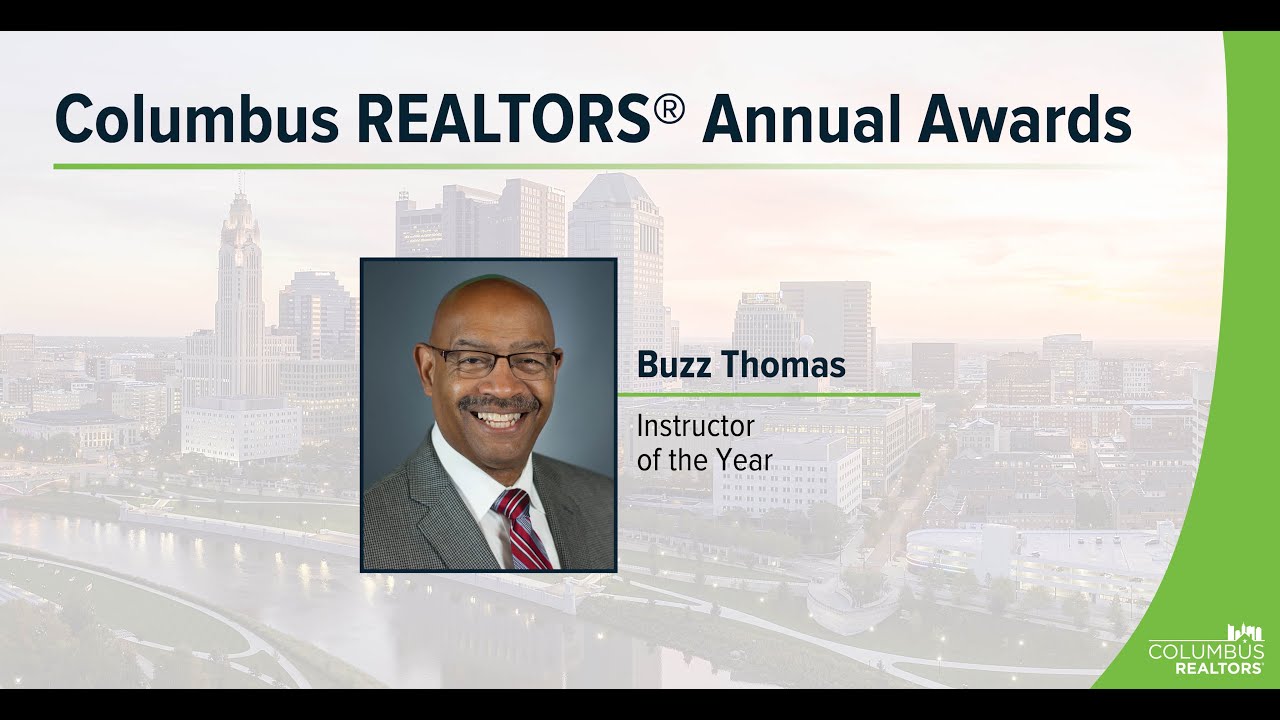 2020 Annual Awards: Buzz Thomas, Instructor of the Year - YouTube