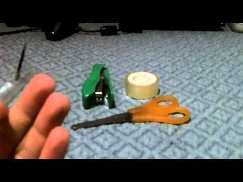 como hacer un pincha globos - YouTube