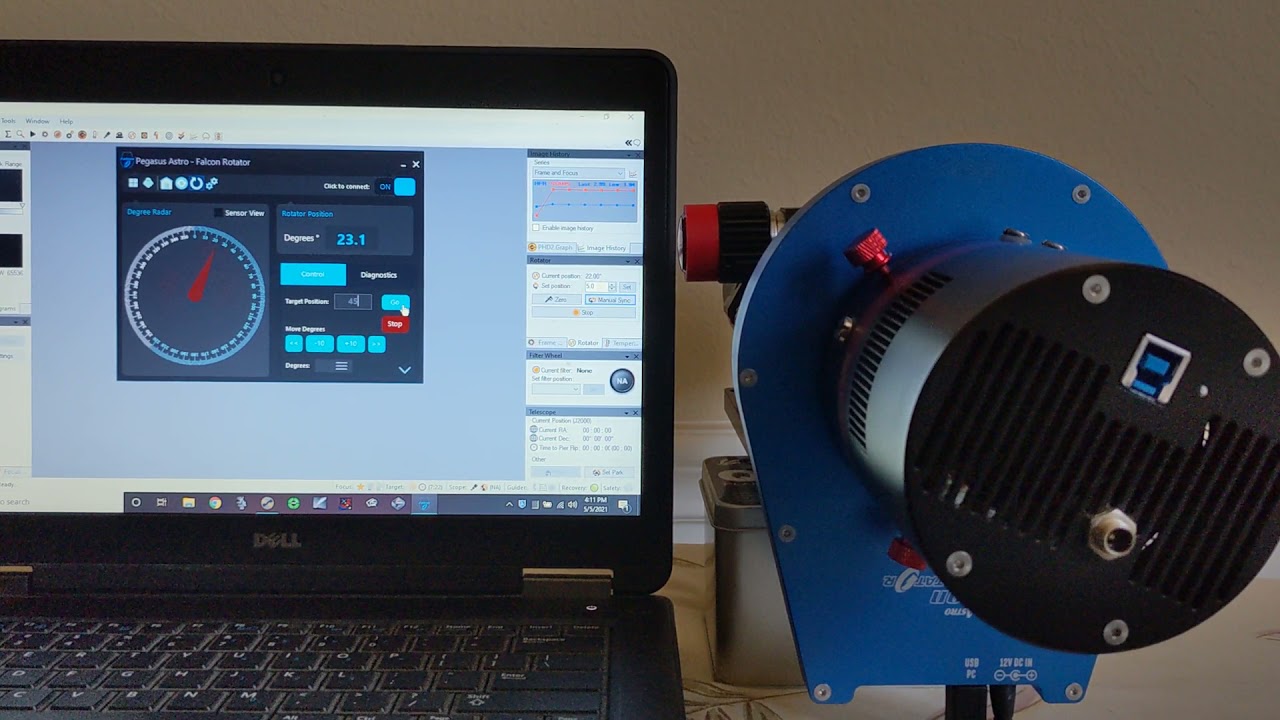 Pegasus Falcon Rotator - YouTube