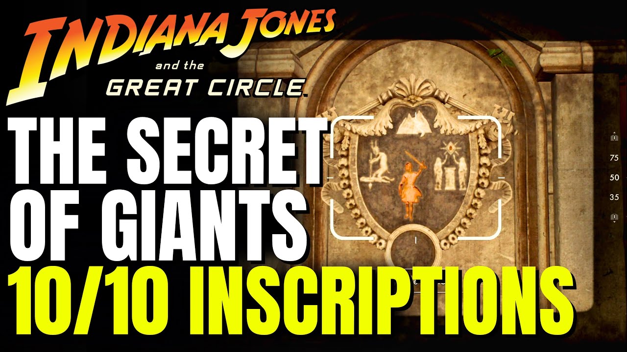 The Secret of Giants Fieldwork | All 10 Inscriptions Locations ...