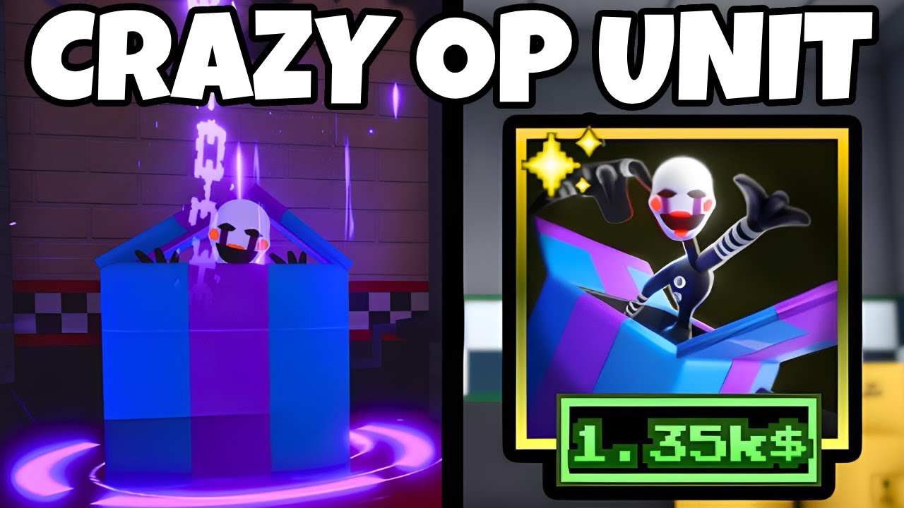 NEW PUPPET HERO UNIT IS CRAZY OP in Roblox Five Nights TD (FNTD) - YouTube