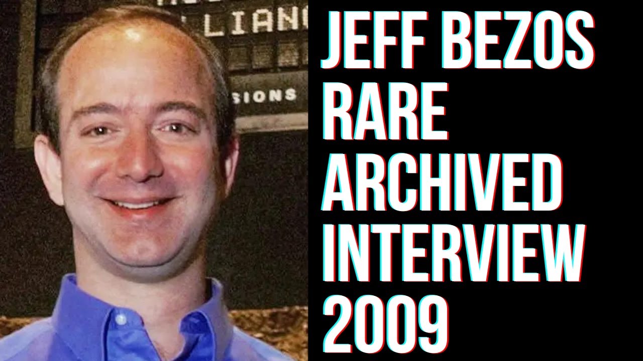 Rare Jeff Bezos Interview UNCOVERED | Amazon Founding Story and Culture ...
