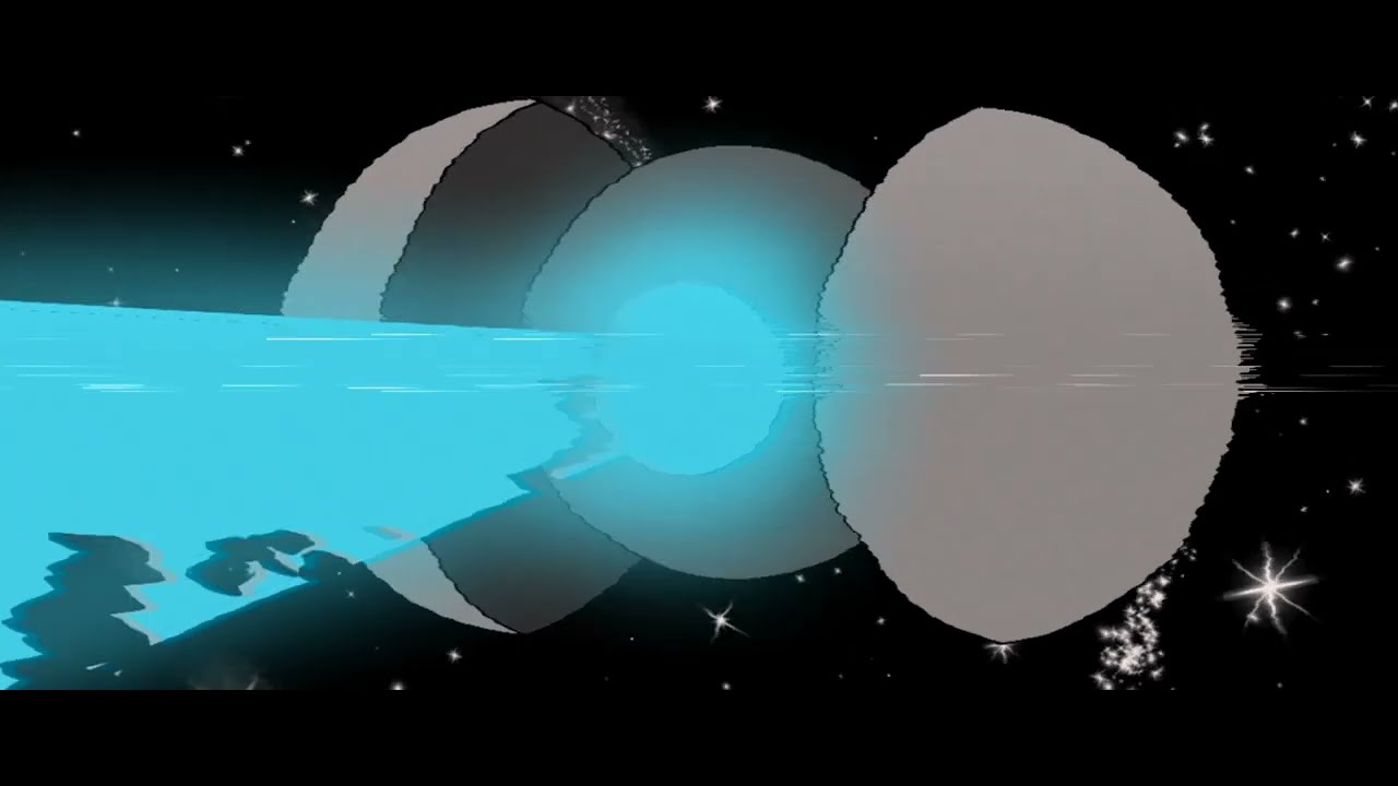 shooting laser beam space robot animation - YouTube