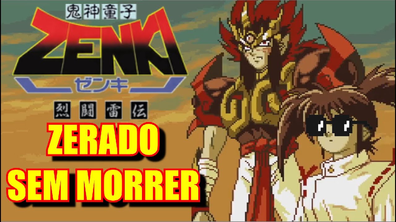 Kishin Douji Zenki de SNES - ZERADO Sem morrer e com todos os secretos ...