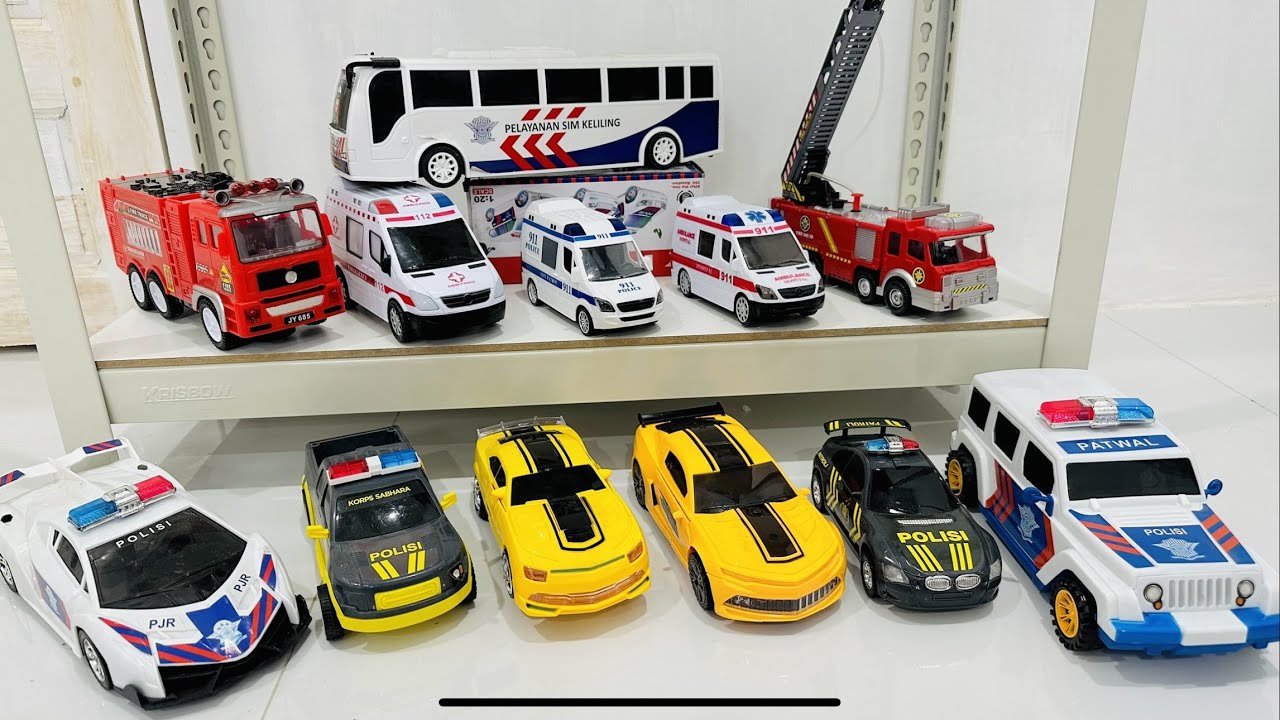 Collection Toys, Police Car Toys, Tranform Cars, Fire Truck Collection ...