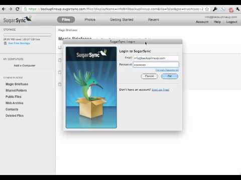 SugarSync Review by BackupLineup.com - YouTube