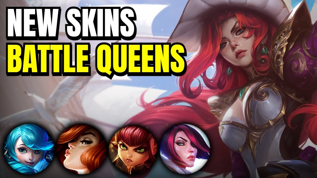 BATTLE QUEENS ARE BACK! Gwen, Fiora, Miss Fortune, Annie | League of ...